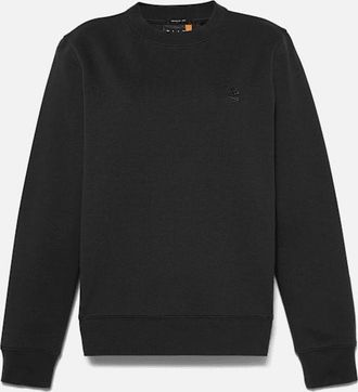 Timberland Exeter River Sweatshirt mit geb&uuml;rsteter R&uuml;ckseite und Rundhalsausschnitt f&uuml;r Damen in Schwarz, Damen, Schwarz, Gr&ouml;&szlig;e