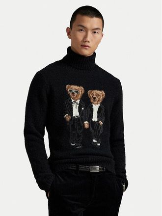 Polo Ralph Lauren Rollkragenpullover 710982141001 Schwarz Regular Fit