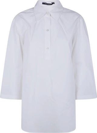Sofie D'Hoore Femme, Blouses et Chemises, Blanc, Taille: 40 FR Bait Chemise &agrave; Manches 3/4 avec Col Polo