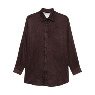 Alysi Hemdbluse - - Blouses & Shirts - Damen - Braun - L