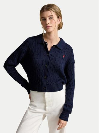 Polo Ralph Lauren Strickjacke 211B30509002 Dunkelblau Straight Fit