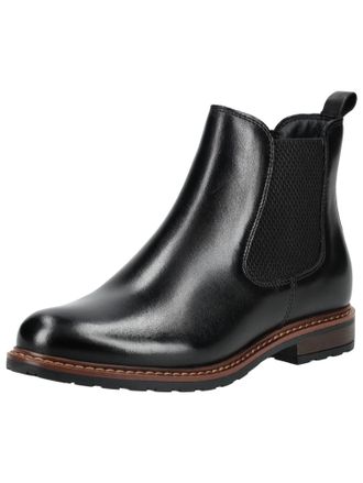 Tamaris Boots Stiefel Damen 1-25056-41/003 Echtleder in schwarz