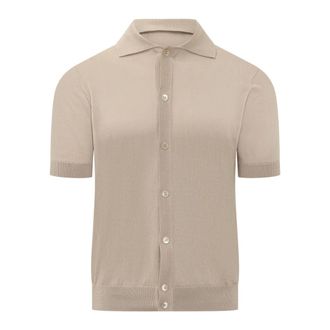 FILIPPO DE LAURENTIIS Homme, Pulls, Beige, Taille: XL Camicia MC