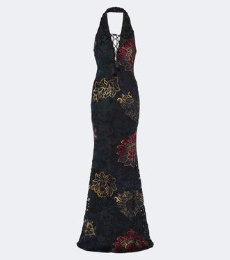 Etro Robe aus Jacquard-Jersey