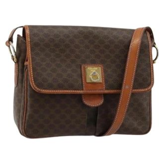 Celine Sac bandouli&egrave;re vintage doccasion - Femme - Pre-owned - Brun - Taille: ONE Size