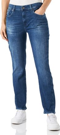 7 For All Mankind Damen Jsdtc120 Jeans, Mid Blue, 26 EU