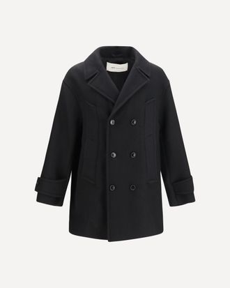 Ami Wool Pea Coat Male 46