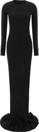 Rick Owens Maxi Robe - Noir