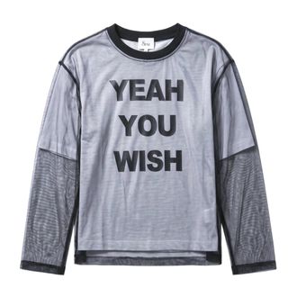8pm Langarmshirt - - Tops - Damen - Schwarzk - XS