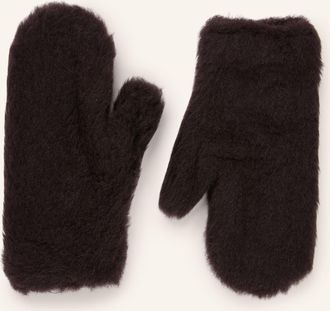 Max Mara F&auml;ustlinge Ombrato Mit Cashmere braun