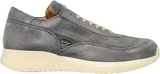 Cesare Paciotti Homme, Chaussures, Gris, Taille: 45 EU Suede Baskets