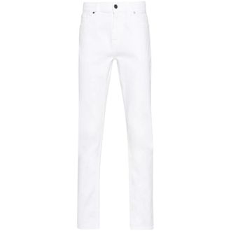 7 For All Mankind Homme, Jeans, Blanc, Taille: W33 Jean Slim Homme