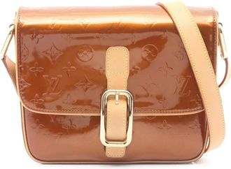 Louis Vuitton 2000 Monogram Vernis Christie GM crossbody bag - Braun