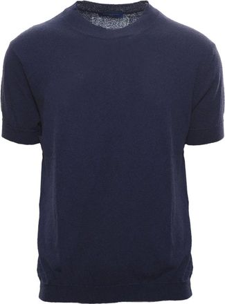 Daniele Fiesoli Homme, Pulls, Bleu, Taille: L Tricot &agrave; col rond