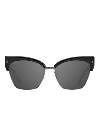 Dsquared2 Eyewear lunettes de soleil à monture papillon - Noir