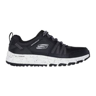 Skechers Escapeplan Wanderschuhe f&uuml;r Damen, Wasserfest (Schwarz/Wei&szlig;)