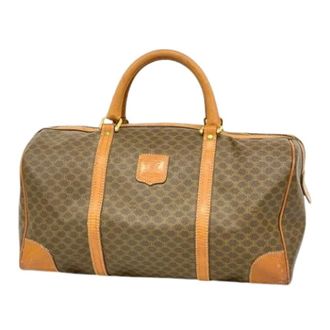 Celine unisex, Pre-owned, Brun, Taille: ONE Size Sac Week-end en Plastique Pre-owned