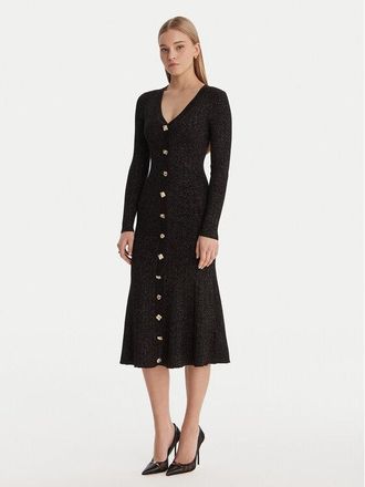 Guess Strickkleid W6RK02 Z3700 Schwarz Regular Fit