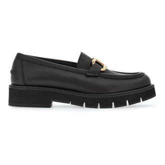 Ferragamo Maryan Lug Loafers - - Shoes - Damen - Schwarzk - 35 1/2 EU