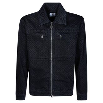 Casablanca Giacca Denim - - Jackets - Herren - Schwarzk - M