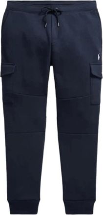 Polo Ralph Lauren Homme, Pantalons, Bleu, Taille: S Double Knit Jogger Pants