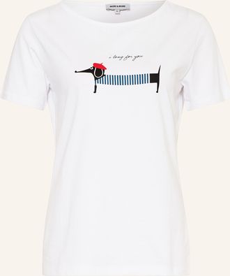 More & More More & More T-Shirt weiss