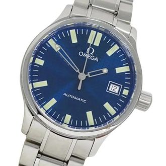 Omega Pre-owned Vintage Wristwatch - - Pre-owned - Herren - Blau - ONE SIZE