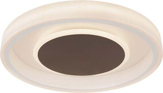 ETC Shop Etc-shop - Plafonnier led cct Plafonnier t&eacute;l&eacute;command&eacute; dimmable, blanc froid 6500 lumi&egrave;re du jour, 40 watts 2400 lumens 3000-6500 Kelvin, DxH 50x9 cm