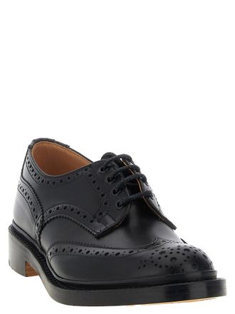 Trickers Brogue Oxford - Black