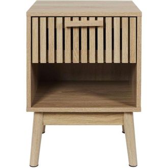 The Home Deco Factory Table de chevet 1 tiroir