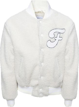 Family Fir$t Milano Family First, Homme, Vestes, Blanc, Taille: M Varsity Teddy
