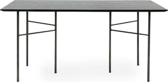Ferm Living Table rectangulaire Mingle en bois FSC, pieds m&eacute;tal Ferm Living