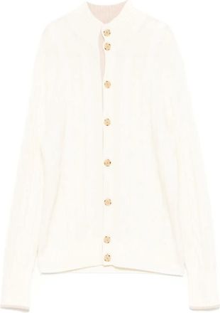 N.Peal pull en maille torsadée - Tons neutres