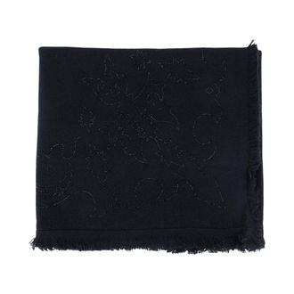 Zadig&Voltaire Foulard Western Stevie Strass - Femme - Accessoires - Noir - Taille: ONE Size
