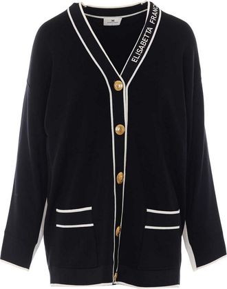 Elisabetta Franchi Cardigan - Noir