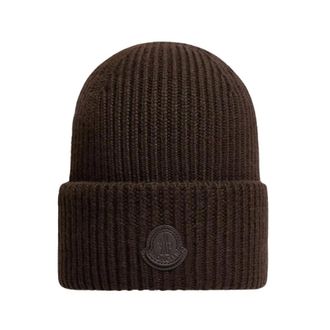 Moncler Berretto Tricot - - Accessories - Herren - Braun - ONE SIZE