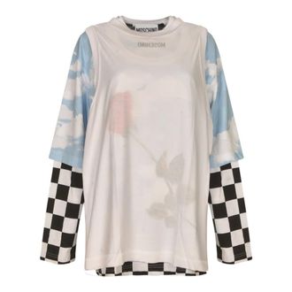 Moschino Femme, Tops, Multicolore, Taille: 40 FR Collection de Pulls Élégants