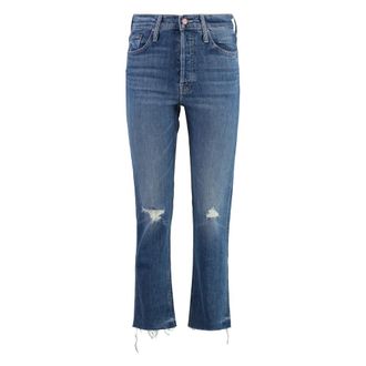 Mother Femme, Jeans, Bleu, Taille: W27 Tomcat Cropped Jeans skinny