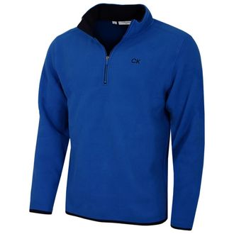 Calvin Klein Herren 2025 Polar Fleece 1/2 Zip Golfpullover - K&ouml;niglich - XXXXXL