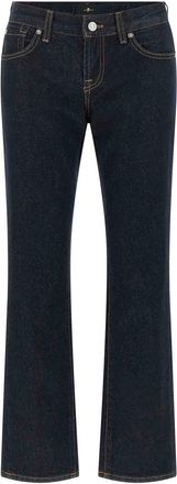 7 For All Mankind Jean Droit - Bleu