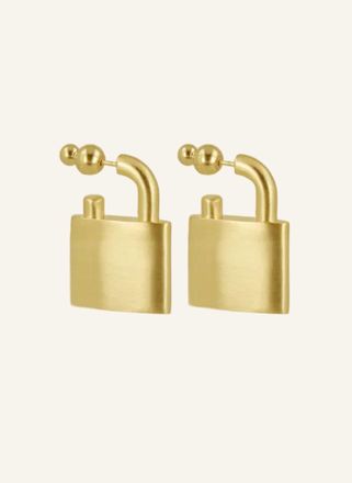 Lott. Gioielli Lott.Gioielli Ohrh&auml;nger Cl Earring Padlock S Gold By Glambou gold