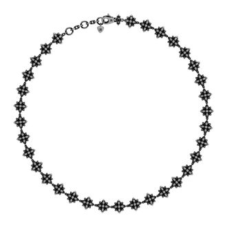 John Richmond Halskette Choker Blume - - Accessories - Damen - Grau - ONE SIZE