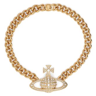 Vivienne Westwood Femme, Accessoires, Jaune, Taille: M Neysa Chain Necklace