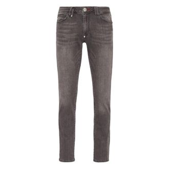 Philipp Plein Denim Hosen Slim Fit Basic - - Jeans - Herren - Grau - W31
