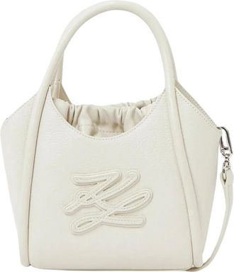 Karl Lagerfeld Femme, Sacs, Blanc, Taille: ONE Size Cabas Villa La Vigie