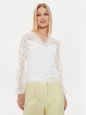 Morgan Bluse 241-TOULI Écru Regular Fit