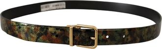 Dolce & Gabbana Homme, Accessoires, Multicolore, Taille: 90 CM Ceinture en cuir