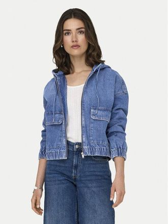 Only Jeansjacke Kenzie 15356696 Blau Regular Fit