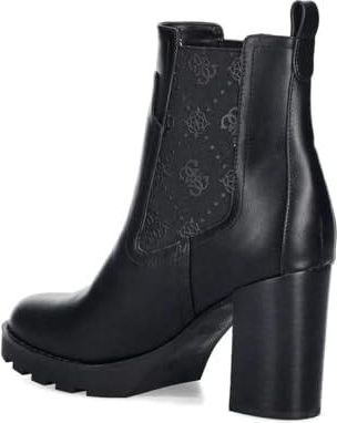 Guess Bottines NEALLE Noir Femme Marron