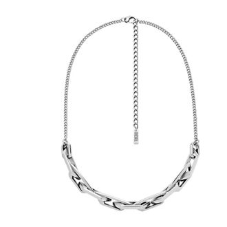 Diesel Silber Edelstahl Halskette f&uuml;r Herren - - Accessories - Herren - Grau - ONE SIZE